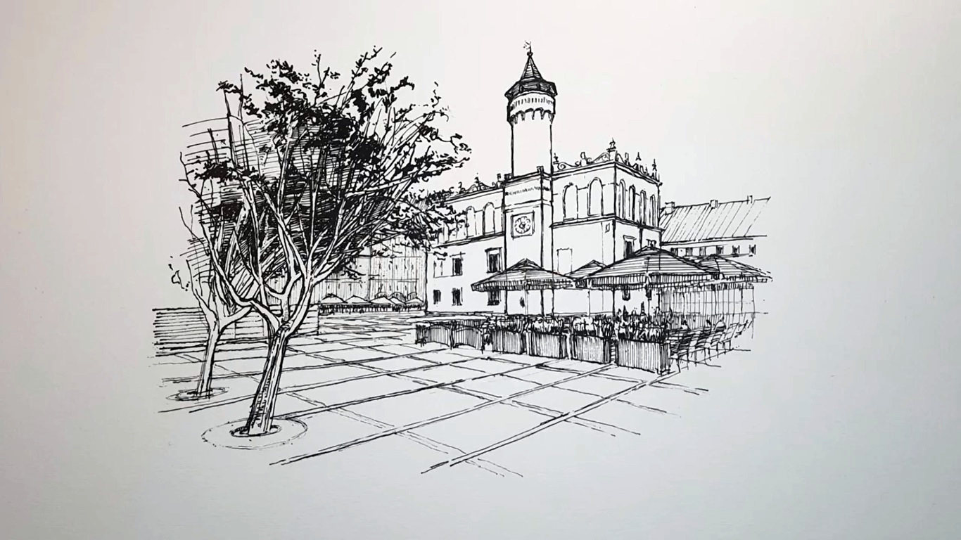 Wakacyjne plenery rysunkowe w BWA - TARNÓW - Polski Biegun Ciepła