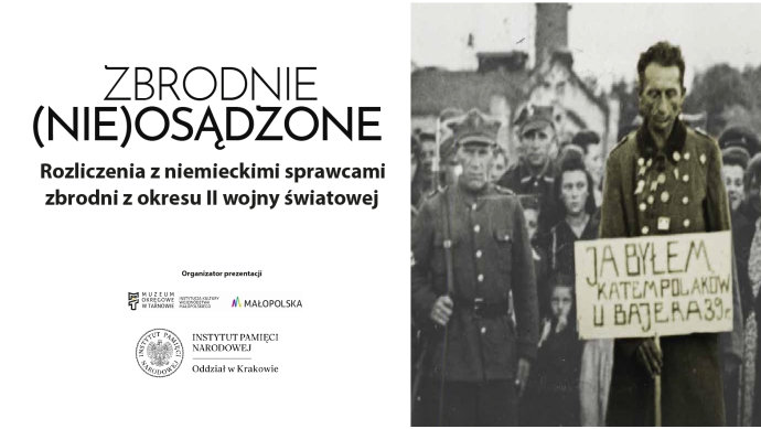 Wystawa „Zbrodnie (nie)osądzone” w RCEoP - TARNÓW - Polski Biegun Ciepła
